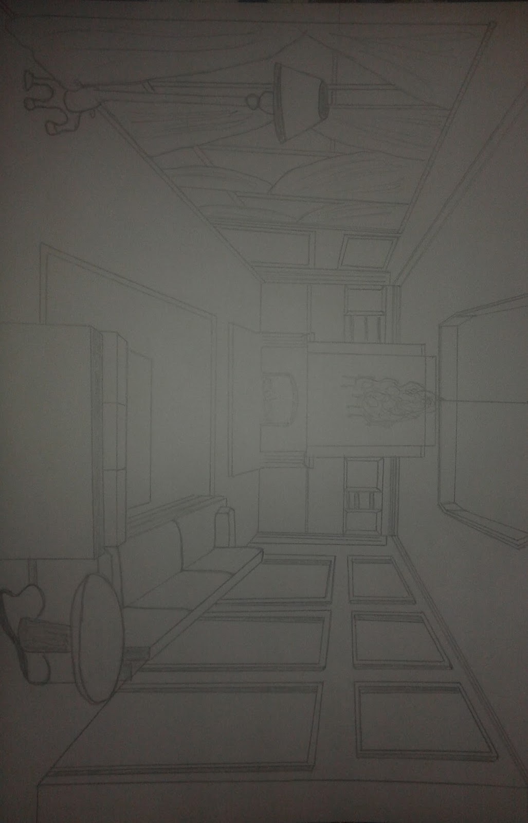 1 Point Perspective_Interior