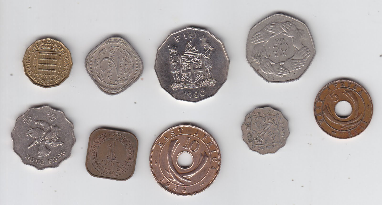Blogart: Coins of Different Shapes