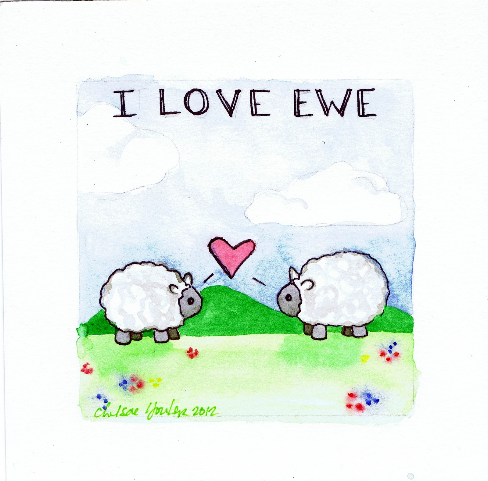 The Viridian Muse -Naturally Inspired: I LOVE EWE