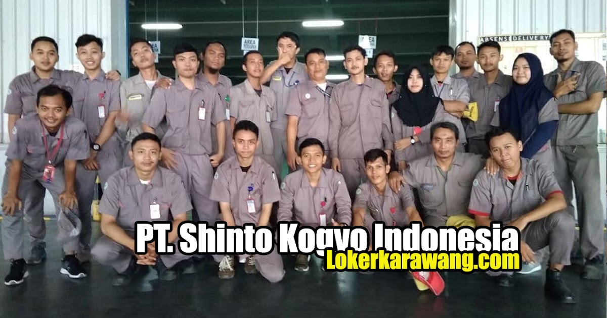 Lowongan Kerja PT. Shinto Kogyo Indonesia Karawang 2020 - LOKER ...
