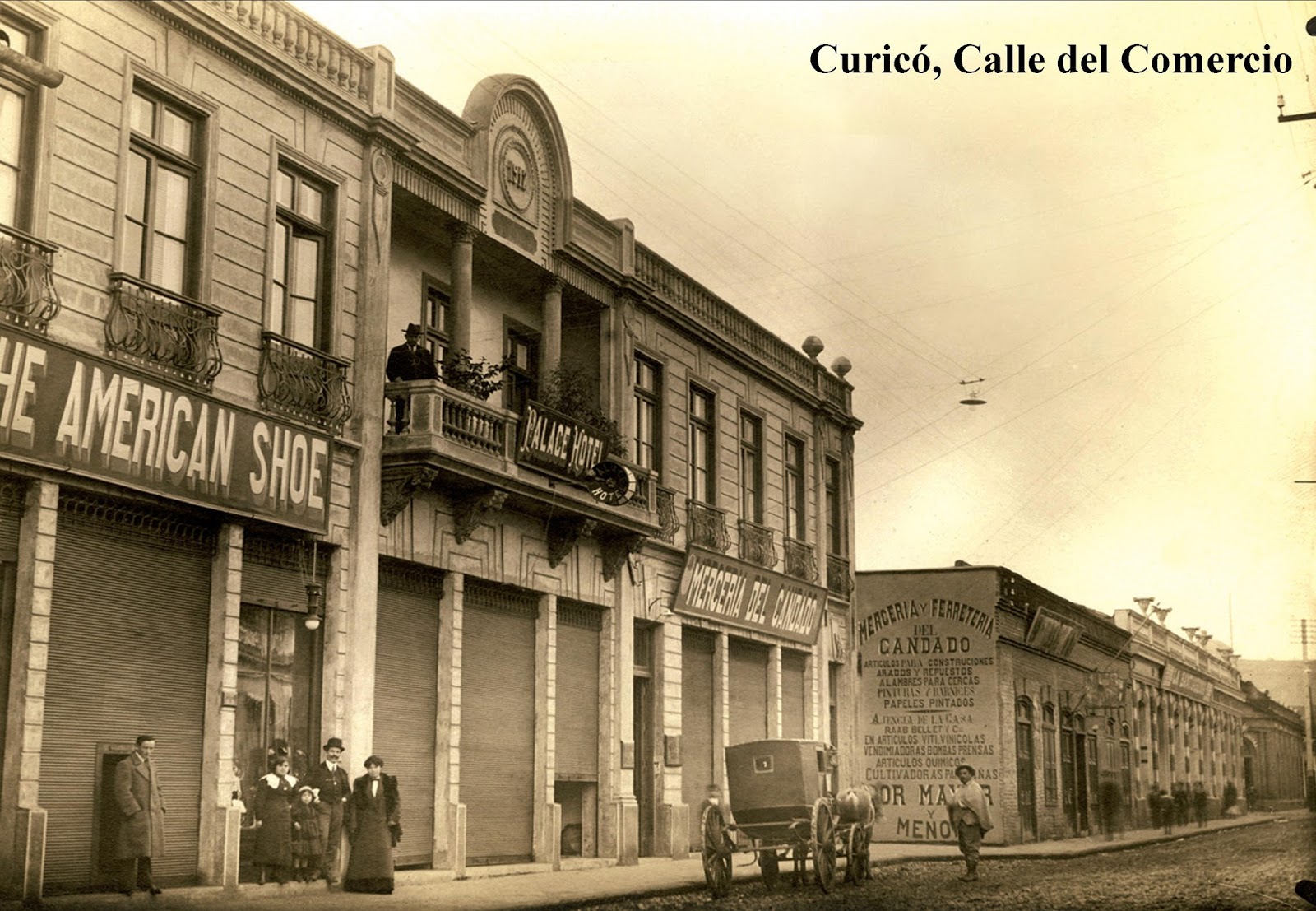 Imágenes de Chile del 1900: Curicó