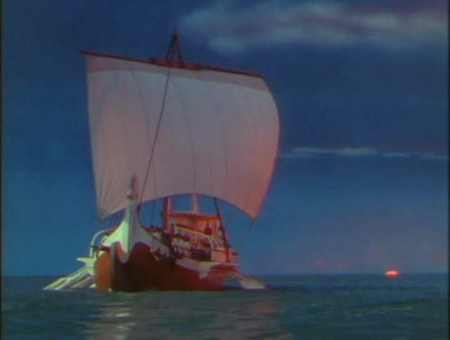 model ships in the cinema: Sinbad the Sailor 1947