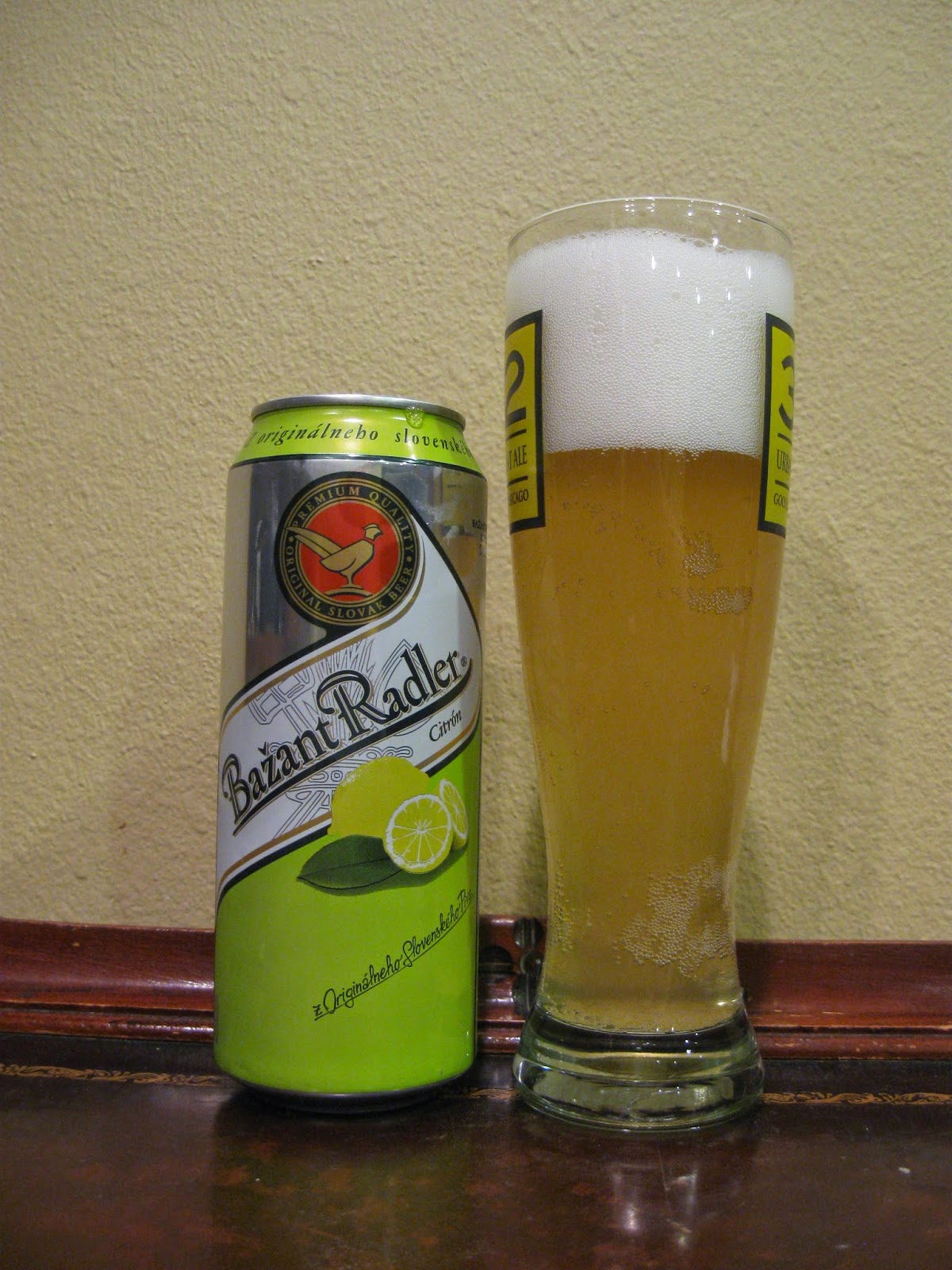 Doing Beer Justice: Bazant Radler Citron