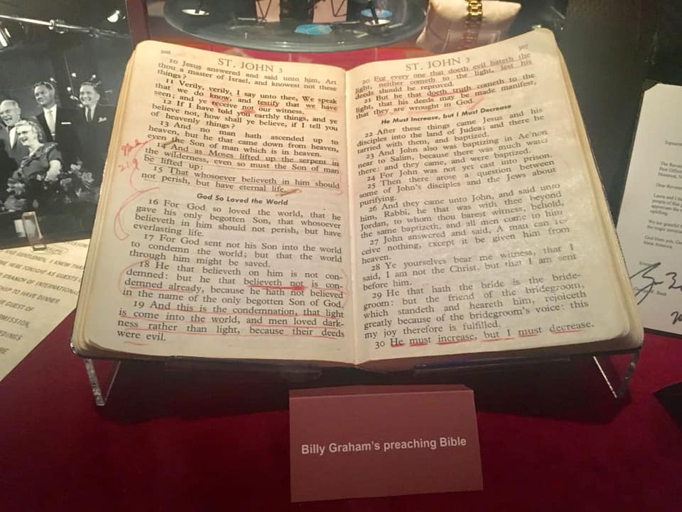 {The Billy Graham Library} Final Chapter of Birthday Trip