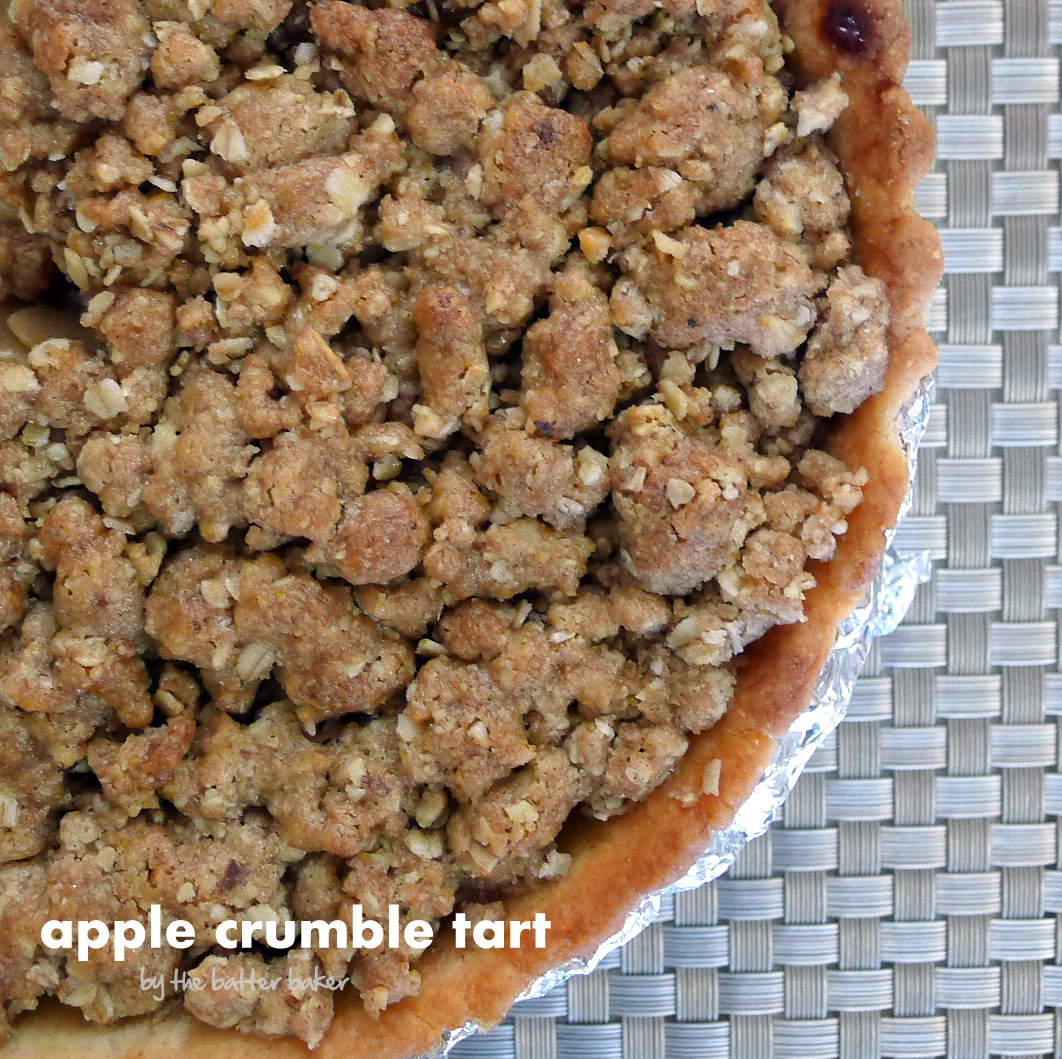 the batter baker: Apple Crumble Tart