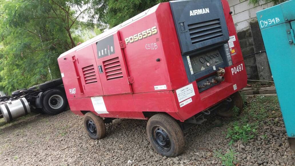 Pusat Jual Beli Alat Berat Bekas Terlengkap: Compressor Airman PDS655 ...