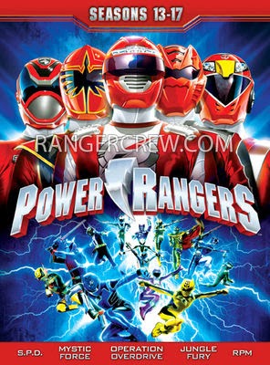 Digital-Ranger's Blog: Power Rangers season 13-19 DVD box art