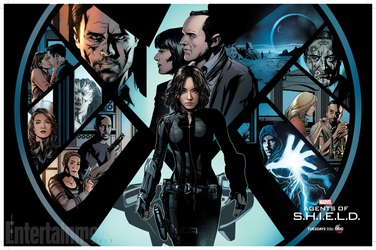 Planeta na TV Marvel: Agentes da SHIELD ganha poster em homenagem aos ...