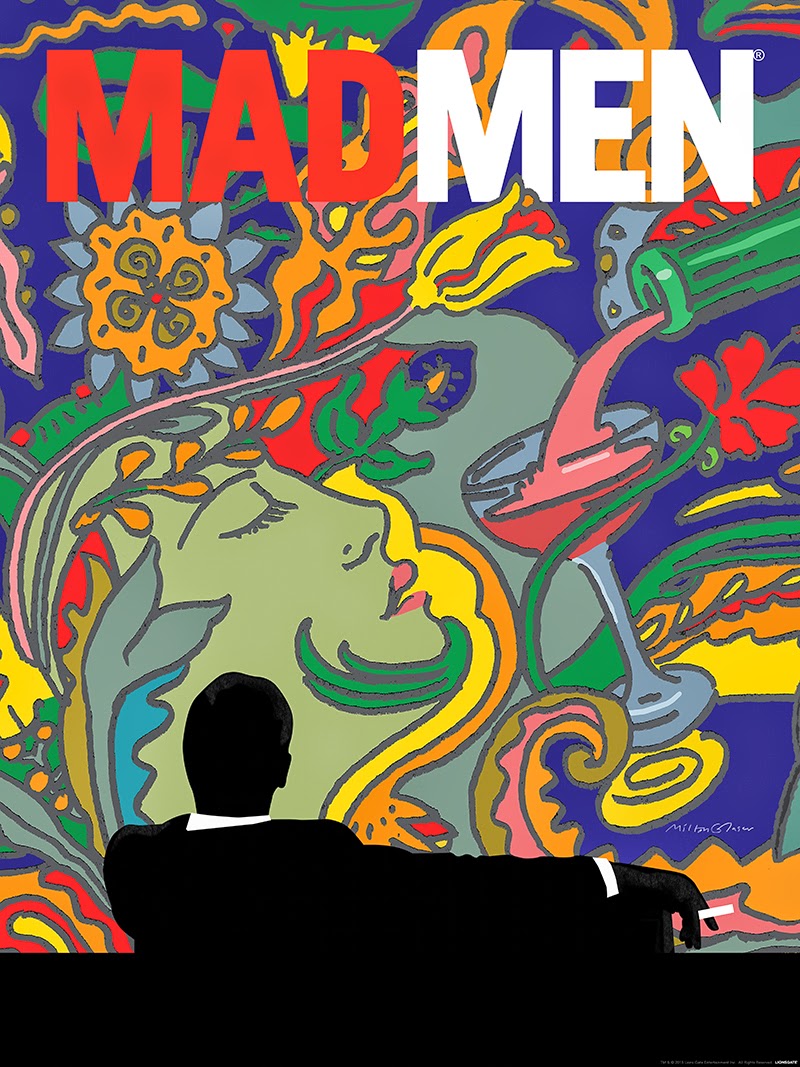 INSIDE THE ROCK POSTER FRAME BLOG: Milton Glaser Mad Men Prints
