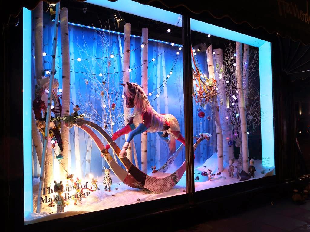 All About London: Harrods Christmas Windows 2014 - The Land Of Make Believe