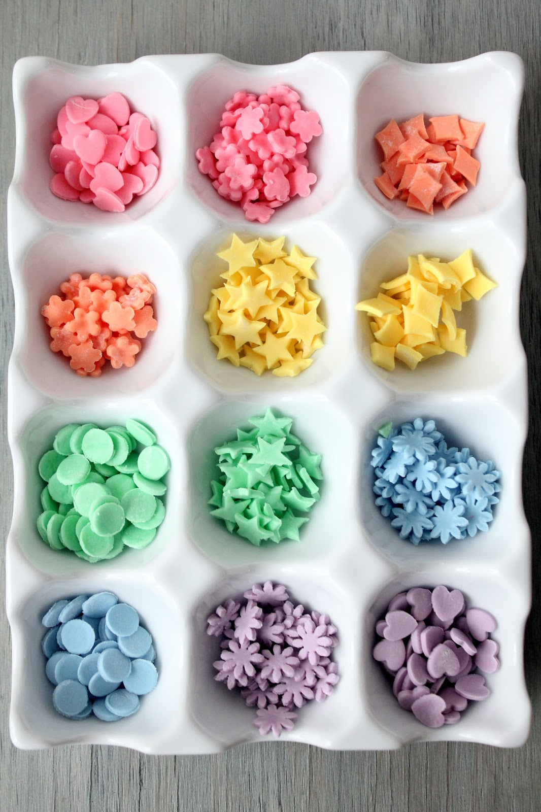 Cherry Tea Cakes: Homemade Sprinkles!