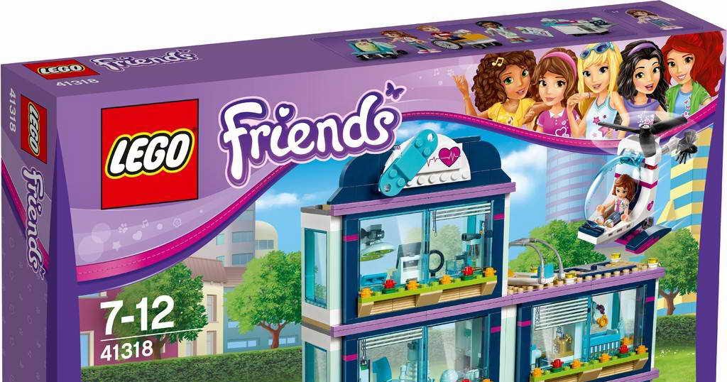 LEGO gosSIP: 220417 LEGO 41318 Heartlake Hospital box art and picture