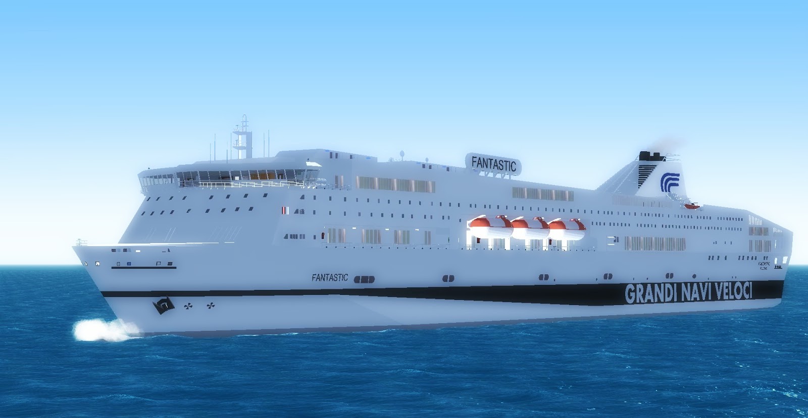 Italian ferry simulation: Gnv Excellent - Excelsior - Fantastic ...