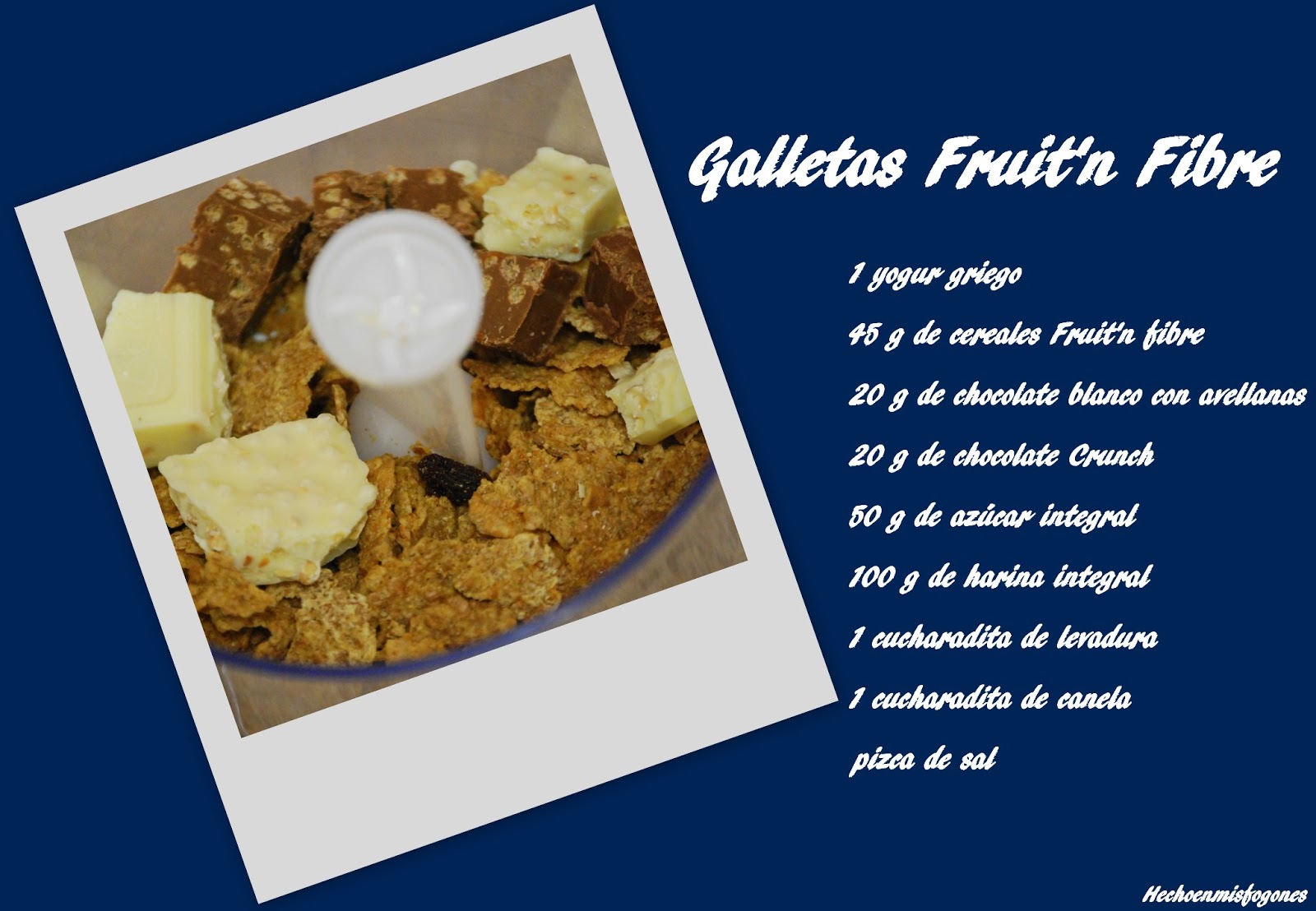 Hecho en mis fogones: Galletas fruit'n fibre