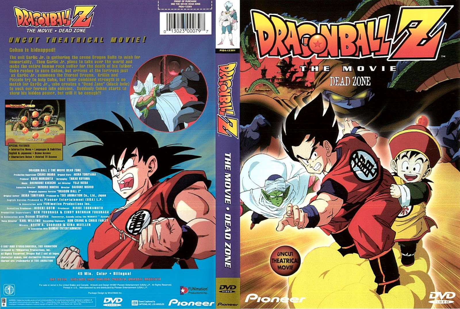 World Capas: Dragon Ball Z The Movie 1 Dead Zone
