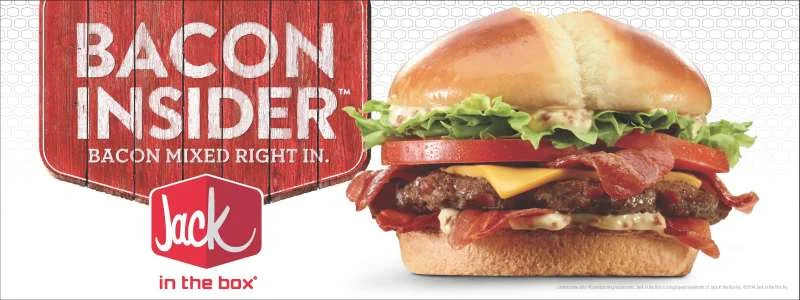 News: Jack in the Box - New Bacon Insider Burger