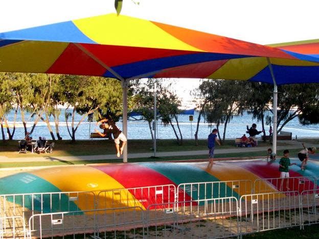 Eye in the Sky: Broadwater Parkland's The Rockpools and Visitors Centre ...