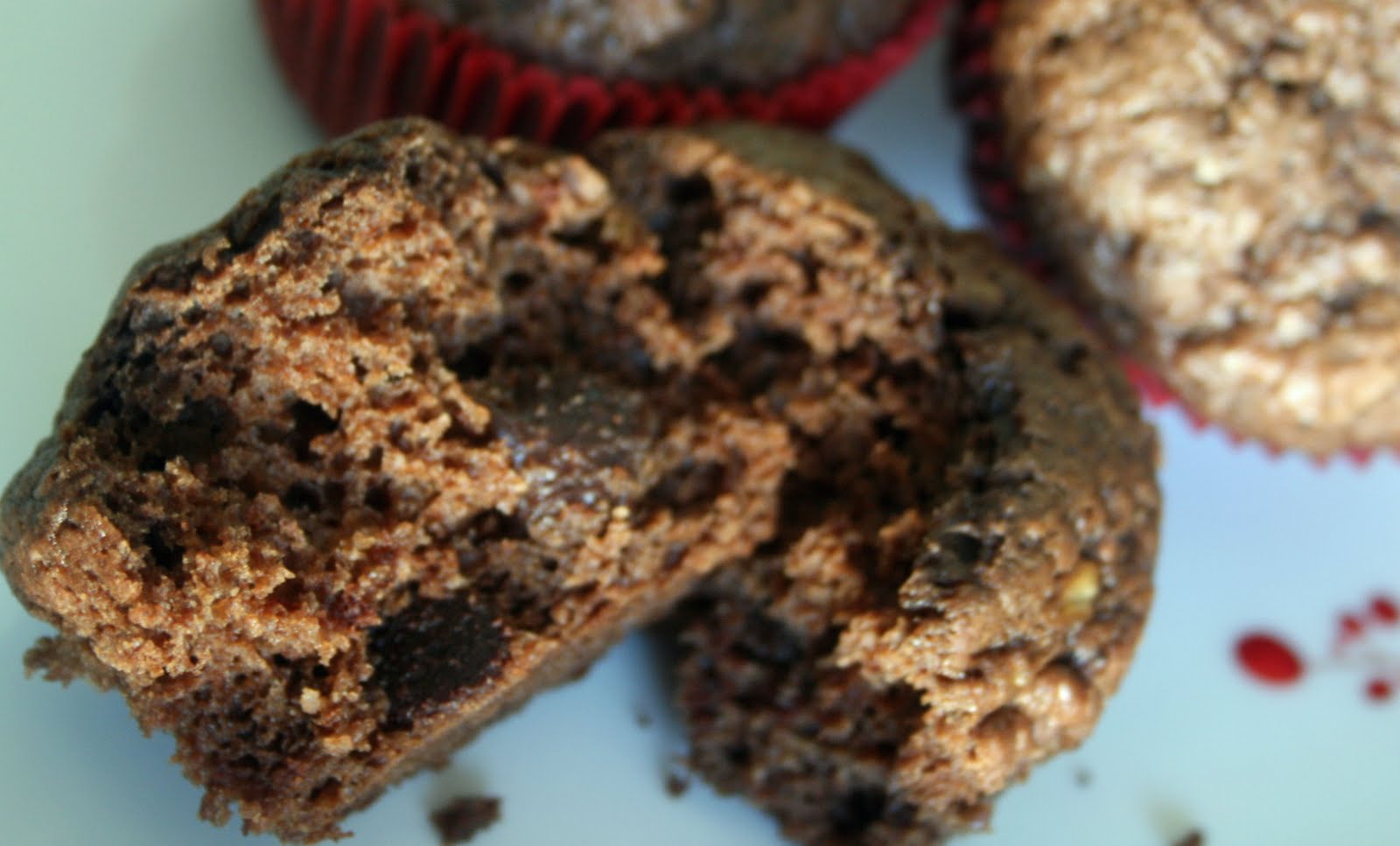 Delicious Food for my Delicious Family: Chocolate Banana Muffins