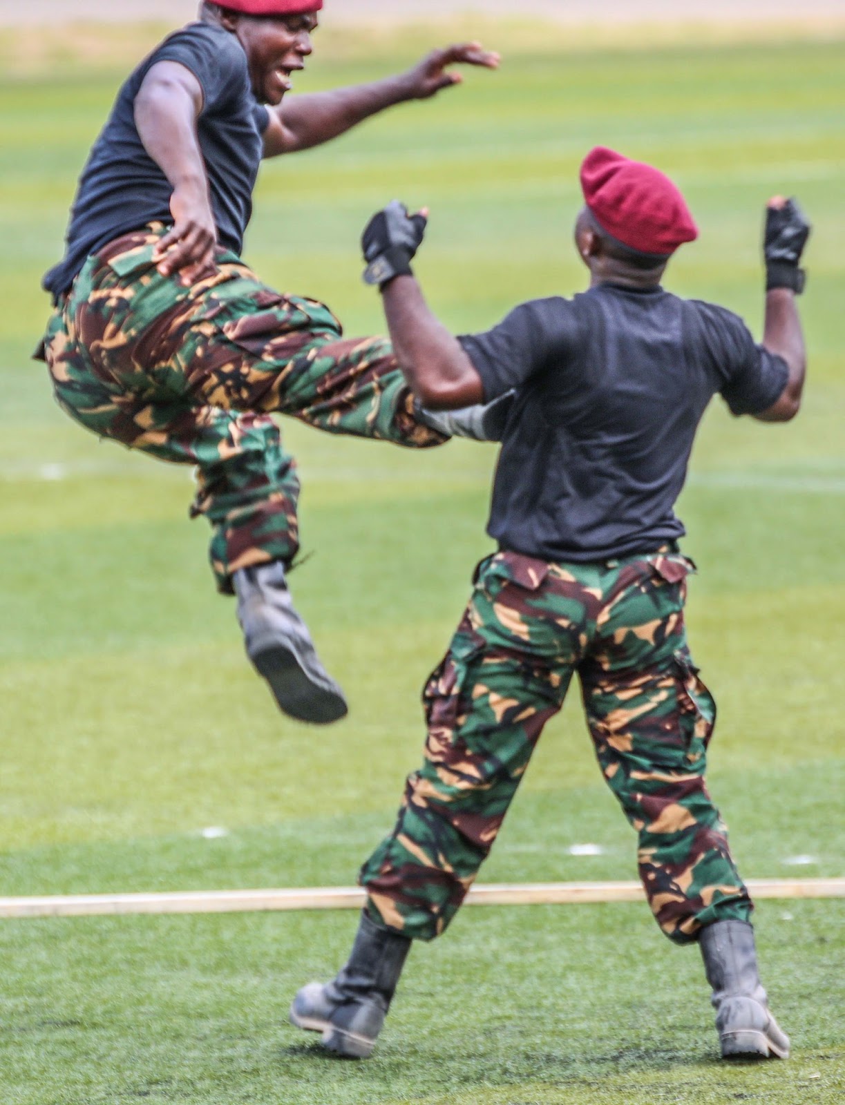 Makomandoo wa JWTZ kivutio sherehe za Uhuru Jana - LUKAZA BLOG