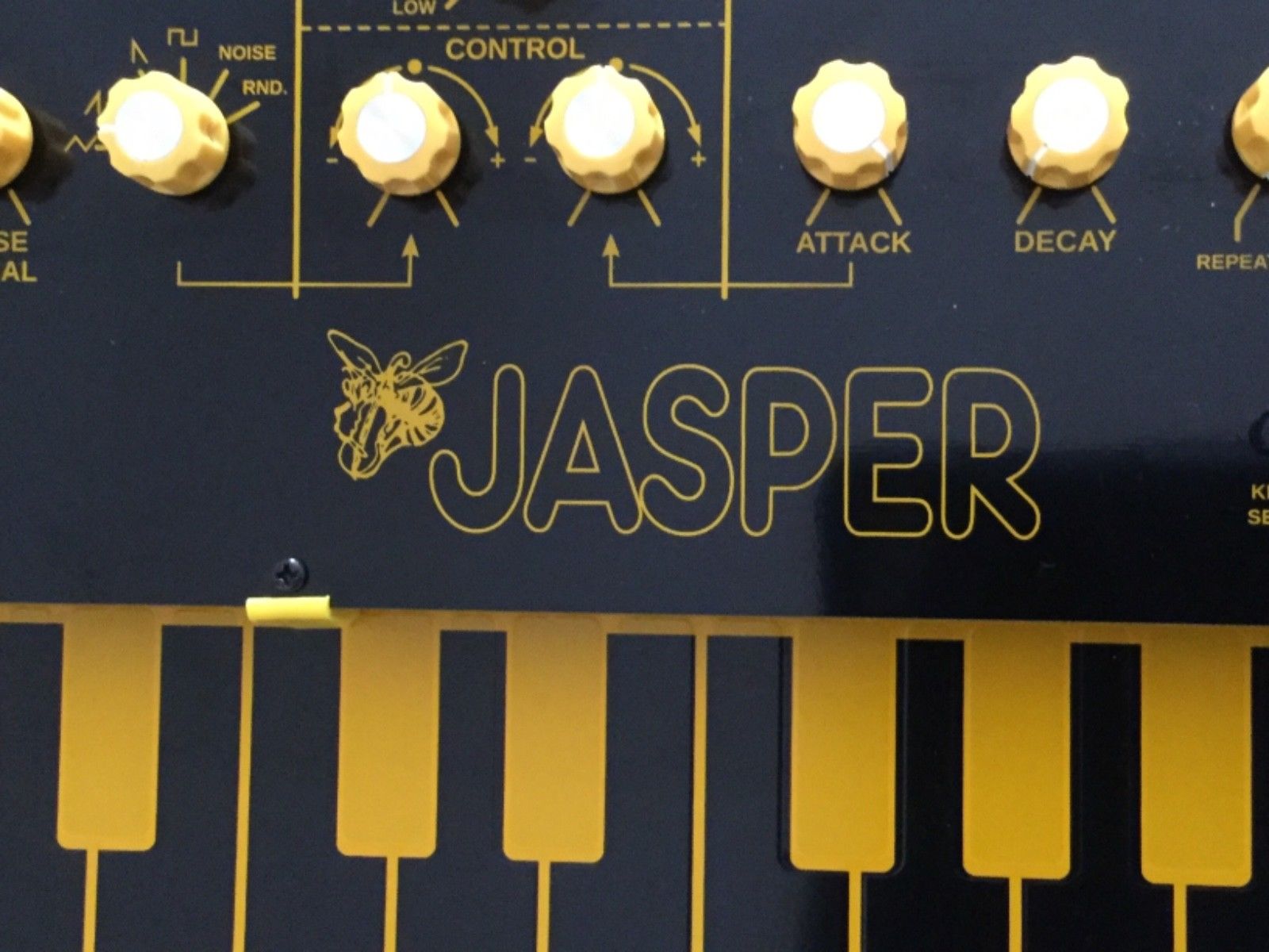 MATRIXSYNTH: Jasper Wasp Clone w/ Yellow Desktop Side Panels