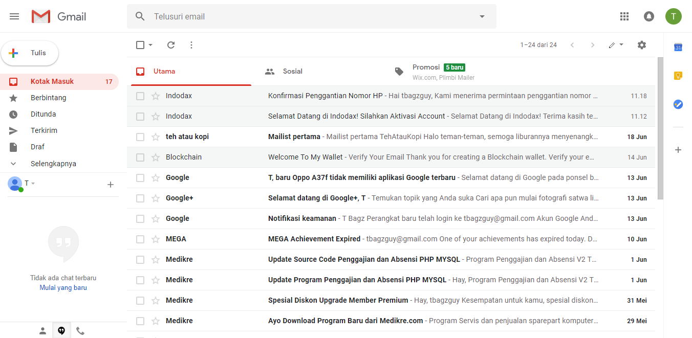 Gmail Rilis Fitur Dan Tampilan Baru Versi Web - Teziger Blog