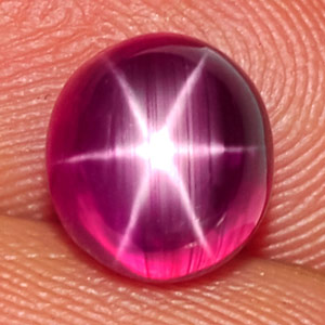 Kilau Permata: Natural Ruby Star
