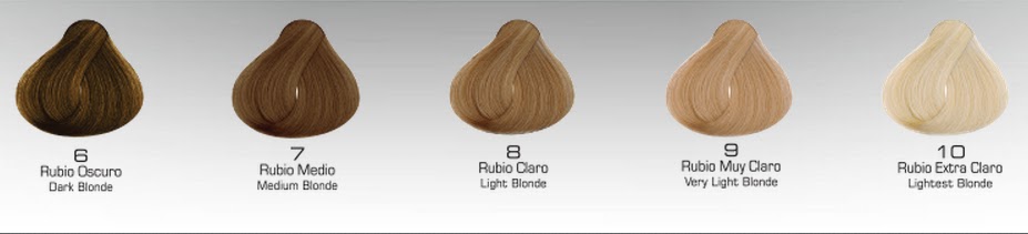 Gama color tech rubios - Imagui