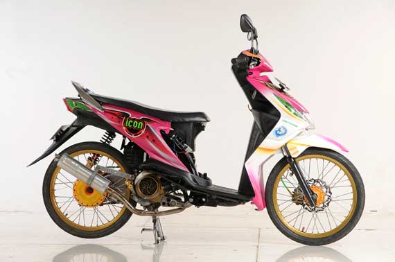 Macam-Macam Model Dan Bentuk Modifikasi Dan Variasi Honda Beat ...