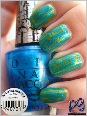 OPI Turquoise Shatter - Polish Galore