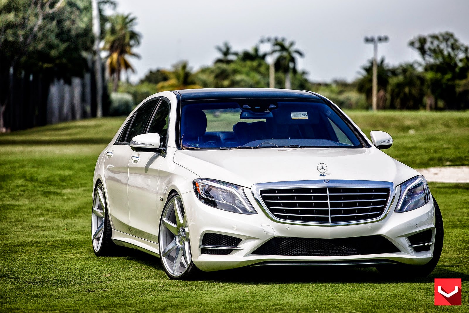Mercedes-Benz W222 S550 on Vossen CV7 Wheels | BENZTUNING