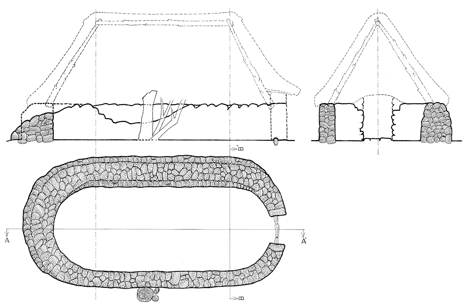 Chozas de Córdoba.: Chozas de la Tía Victoria (Santa Eufemia).