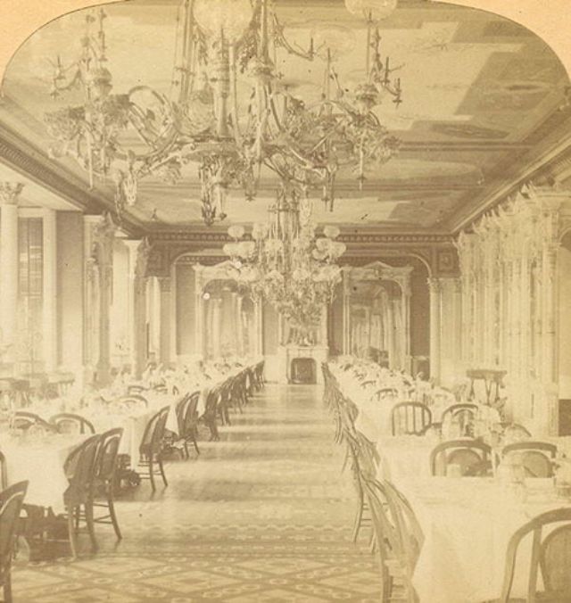 26 Amazing Photos That Show Dining Halls of American Hotels in the ...
