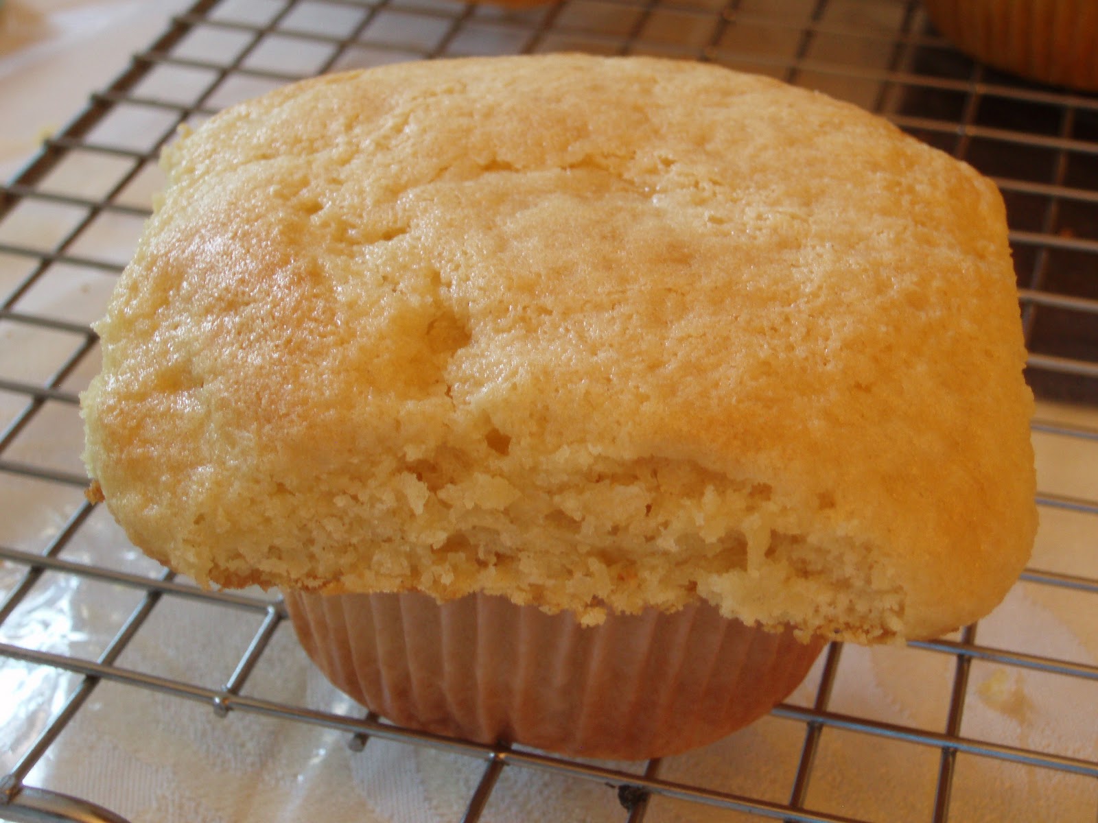 Open Mouth Insert Food: Pound Cake Muffins