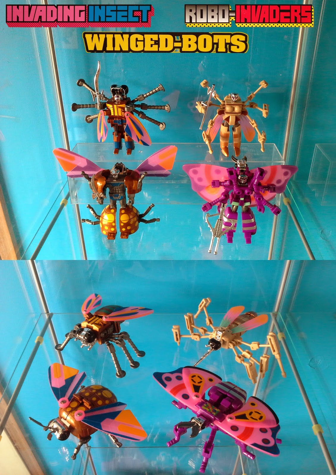 ROBO-SYNERGY: INVADING INSECT / ROBO-INVADERS / WINGED-BOTS