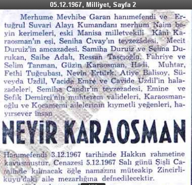 Akrabalık Zinciri: Nisa Serezli - Nevşehirli Damat İbrahim Paşa - Cihat ...