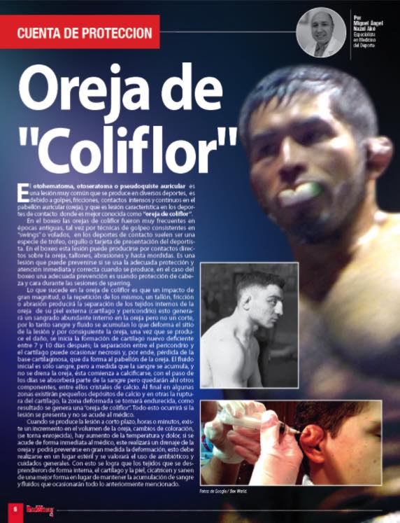 Sportygeia Medicina del Deporte y Fisioterapia.: OREJAS DE COLIFLOR EN ...