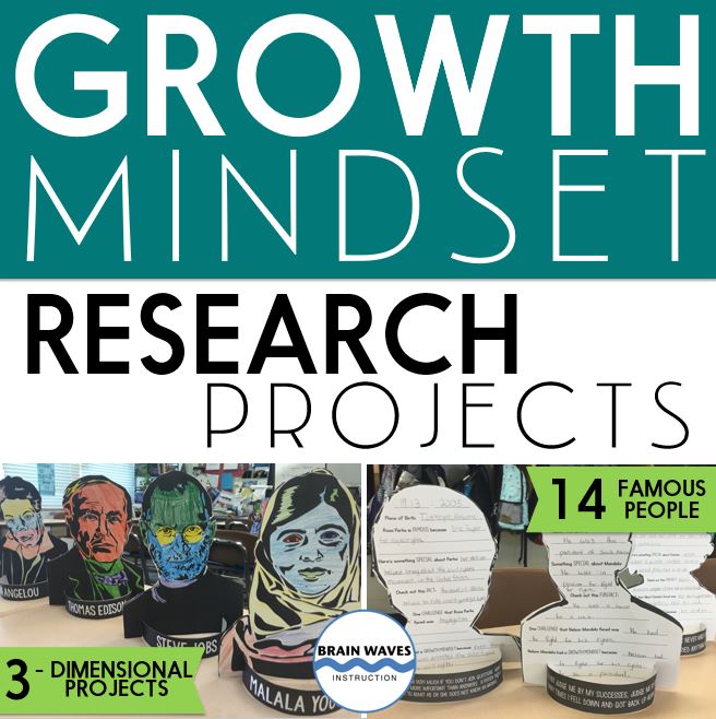 Brain Waves Instruction: Growth Mindset Open House Projects