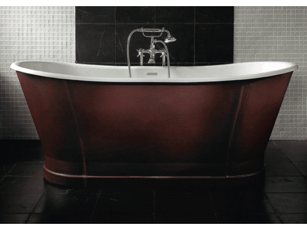 avant garde design: copper bathtubs. & metals in general.