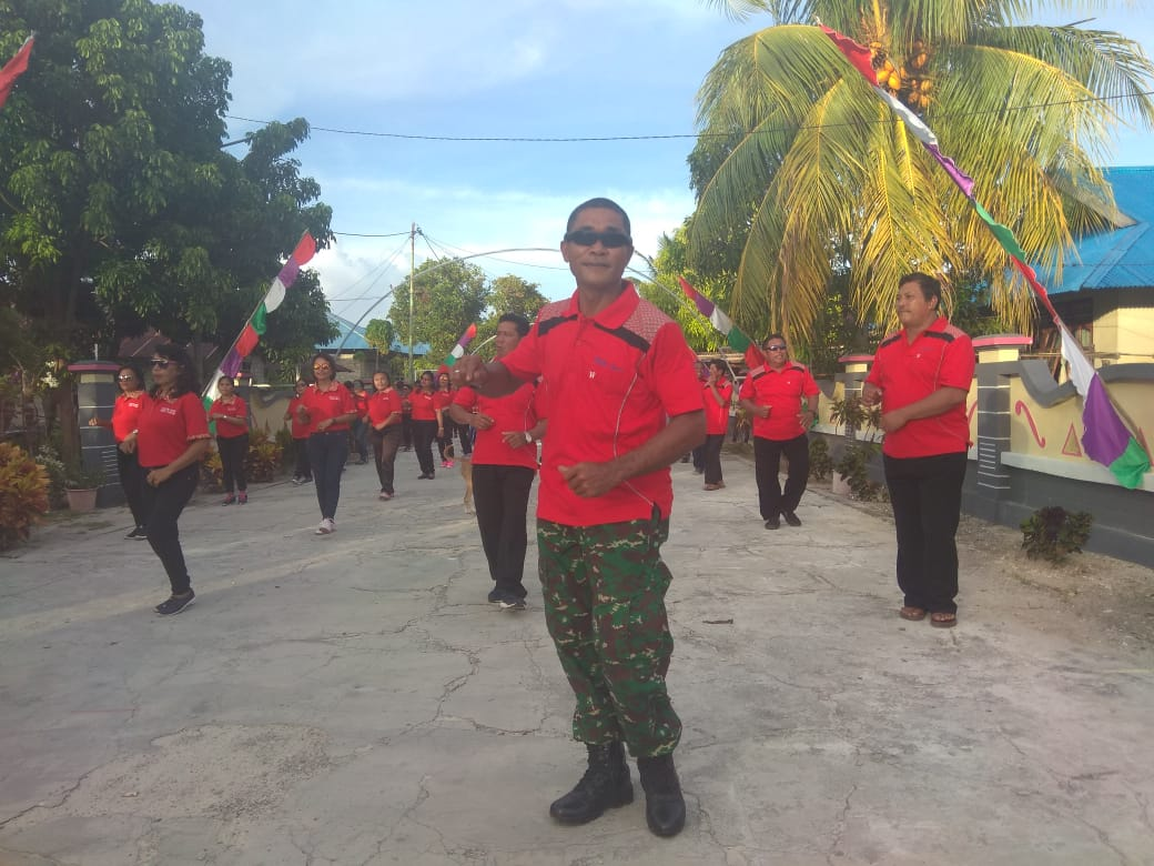 BABINSA DESA KARATUNG UTARA PIMPIN LOMBA TARIAN TRADISIONAL "WARE ...