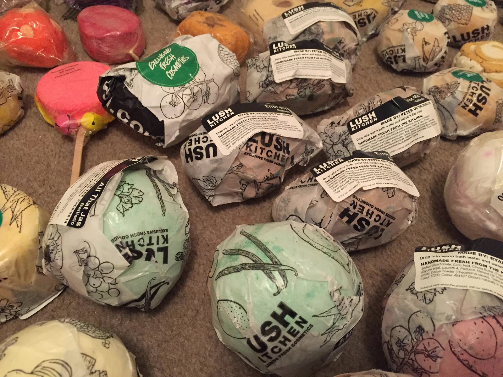 All Things Lush UK: End Of 2014 Lush Collection