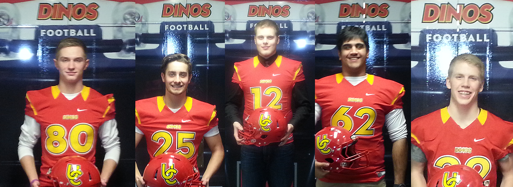 University of Calgary Dinos Football: Five New Dinos