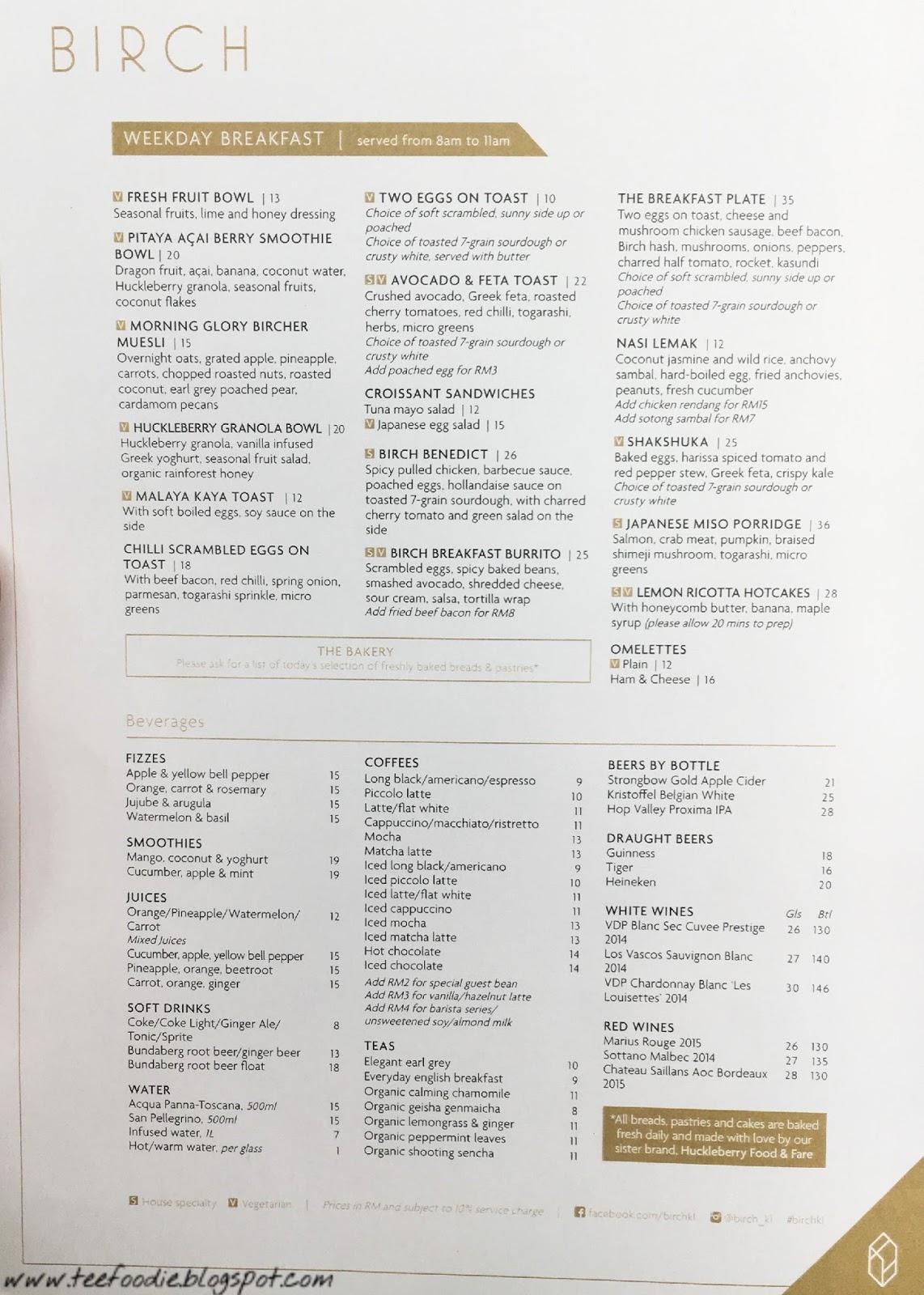 Birch @ Damansara City Mall - Tee Foodie