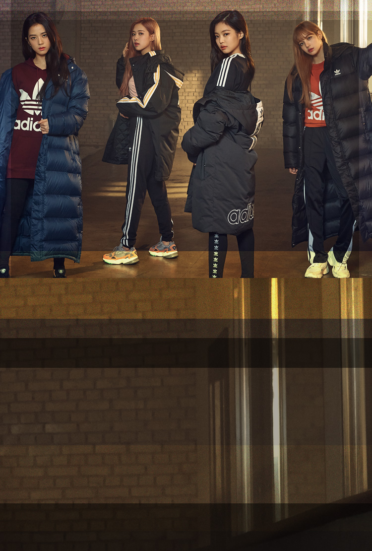 Blackpink For Adidas Korea Long Padding FW 2018 Collection