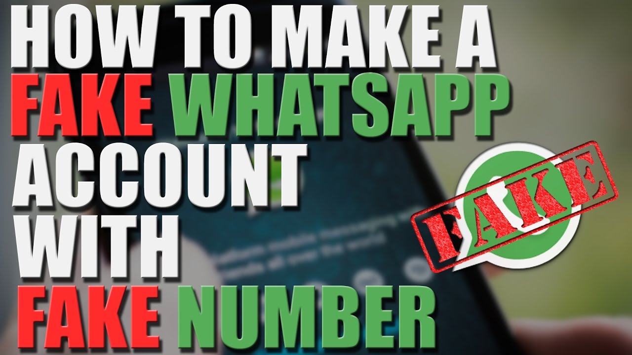 How To Make WhatsApp Account With Fake Number By AS Shaker how-to-make-whatsapp-account-with-fake-number-by-as-shaker