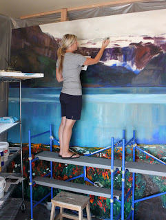 Aspen Paintings by Contemporary Aspen Artist Jennifer Vranes, Birch ...