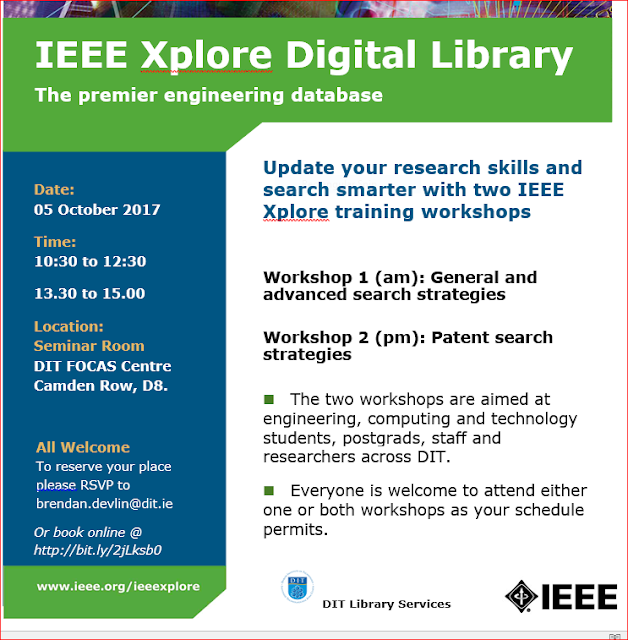 TU Dublin Kevin St Library: Get more from your IEEE research: IEEE ...