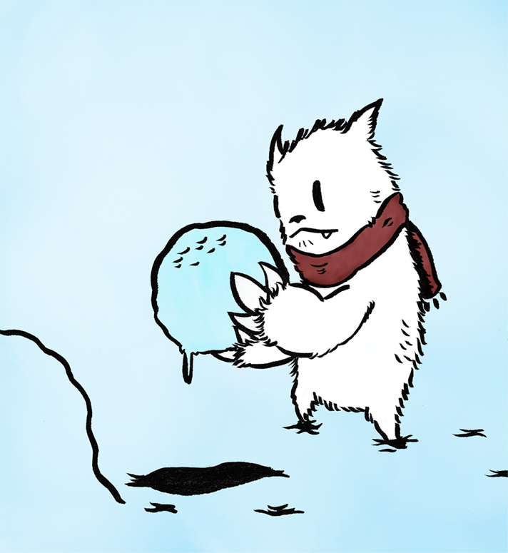 I Loved the Yeti: Snowball fight! 2