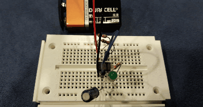 Ben's Journal: LED Blinker, Simple Circuit Style