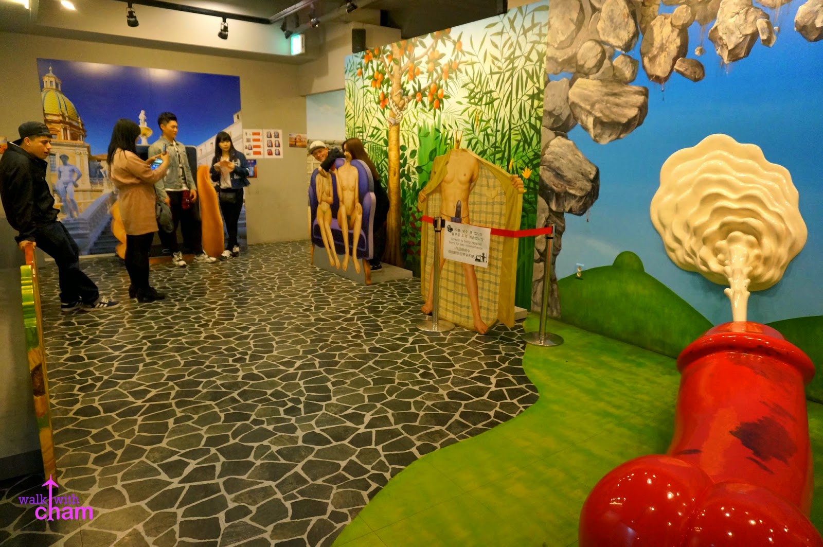 Walk with Cham: Love Museum Hongdae Seoul South Korea