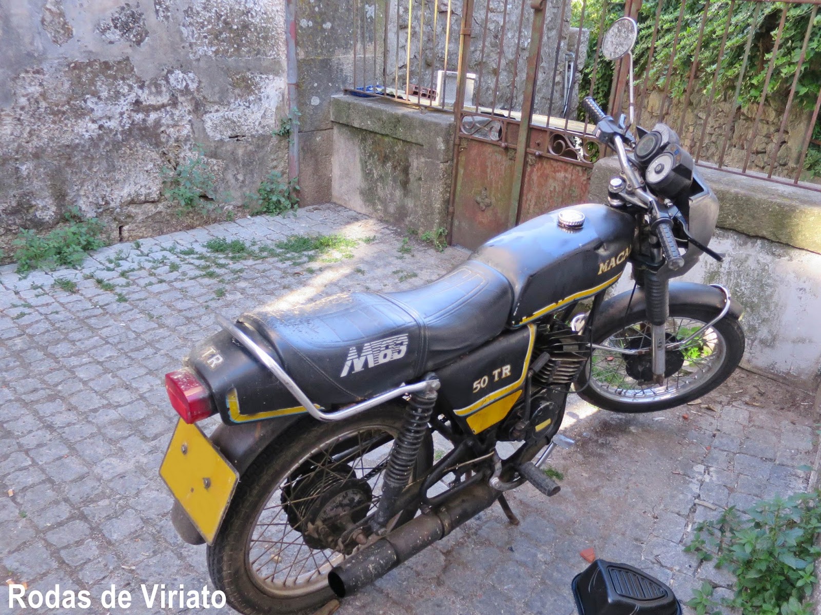 Motorizada Macal 50 TR ainda em utilização